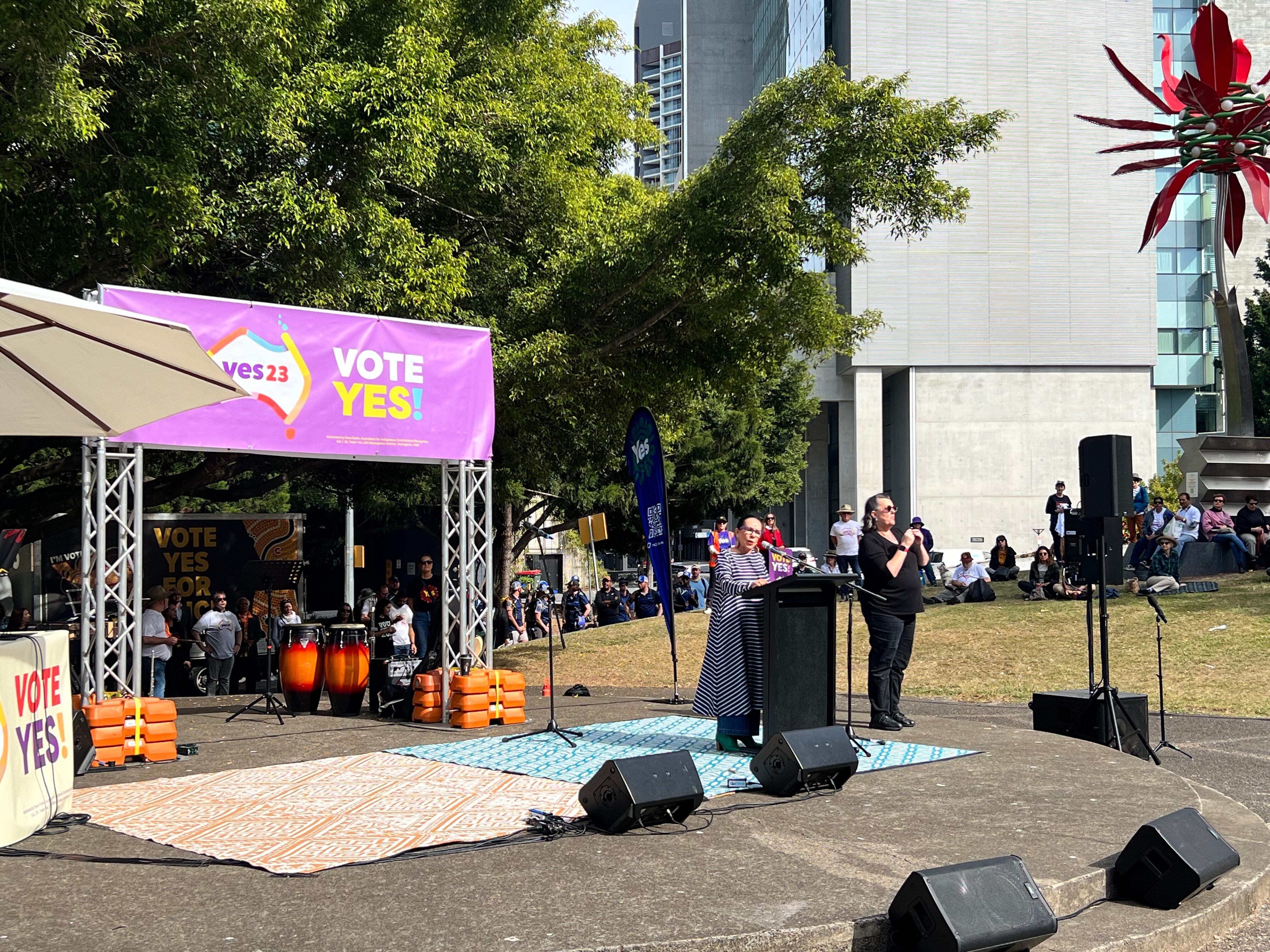 Yes advocates rally support for Voice to Parliament at events around ...