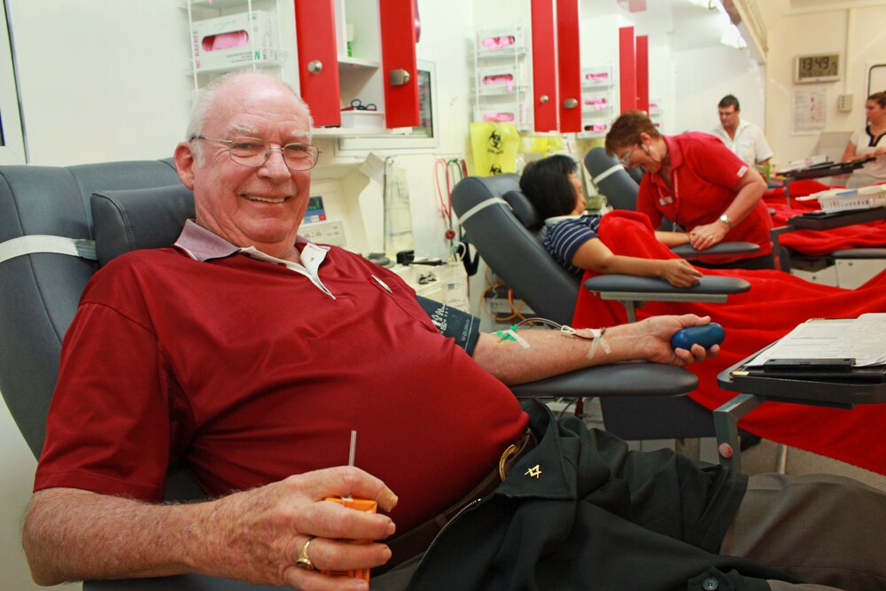 North Queensland blood donor marks impressive 302 milestone during ...