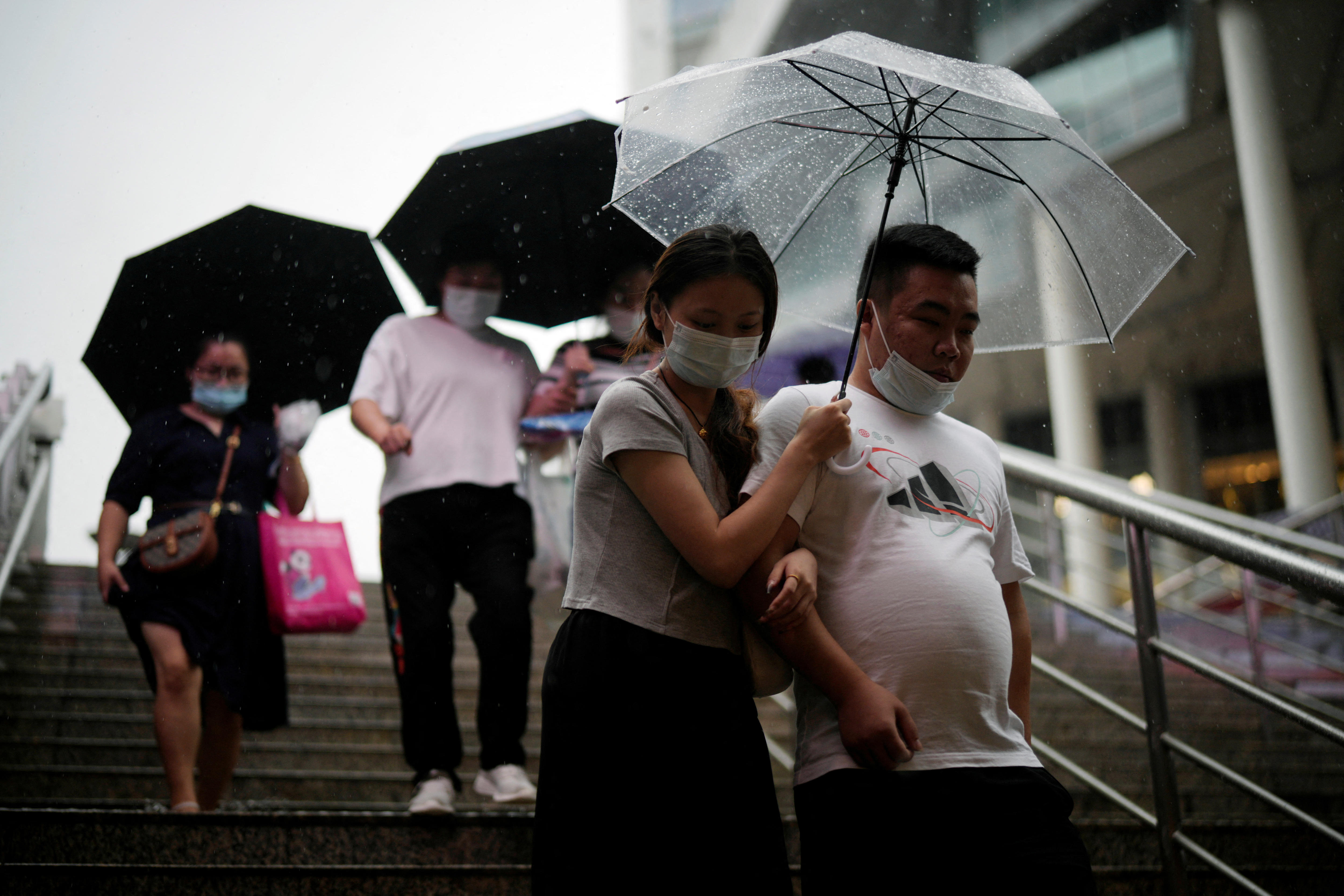 China issues 'red alert' for Typhoon Muifa, forcing flight and train ...