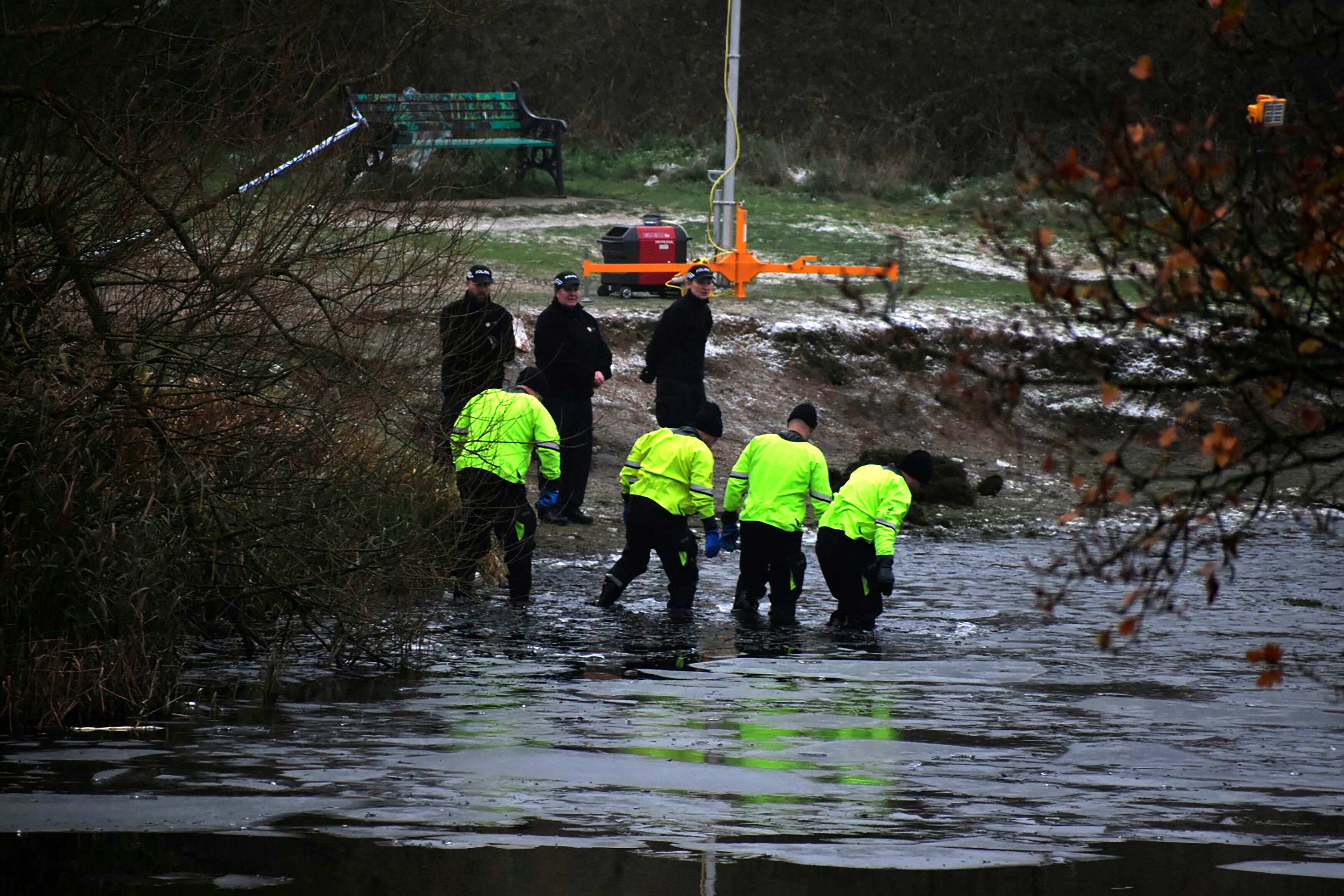 Three children dead and a fourth in hospital after falling into ice ...