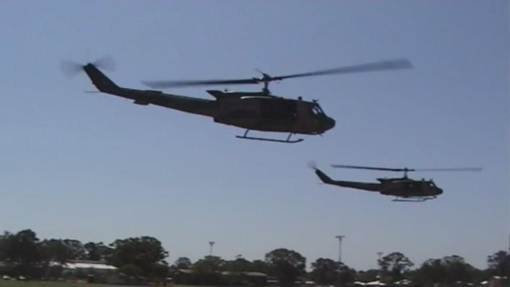 Iconic chopper touches down in Perth - ABC News