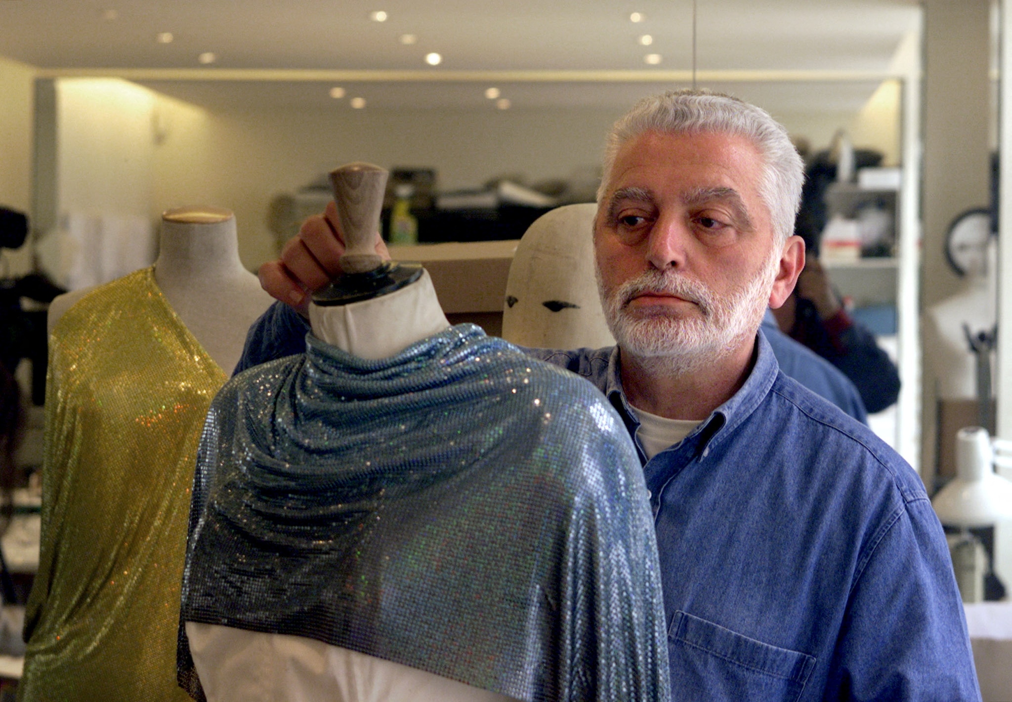 Fashion designer Paco Rabanne, known for his chainmail designs, dies ...