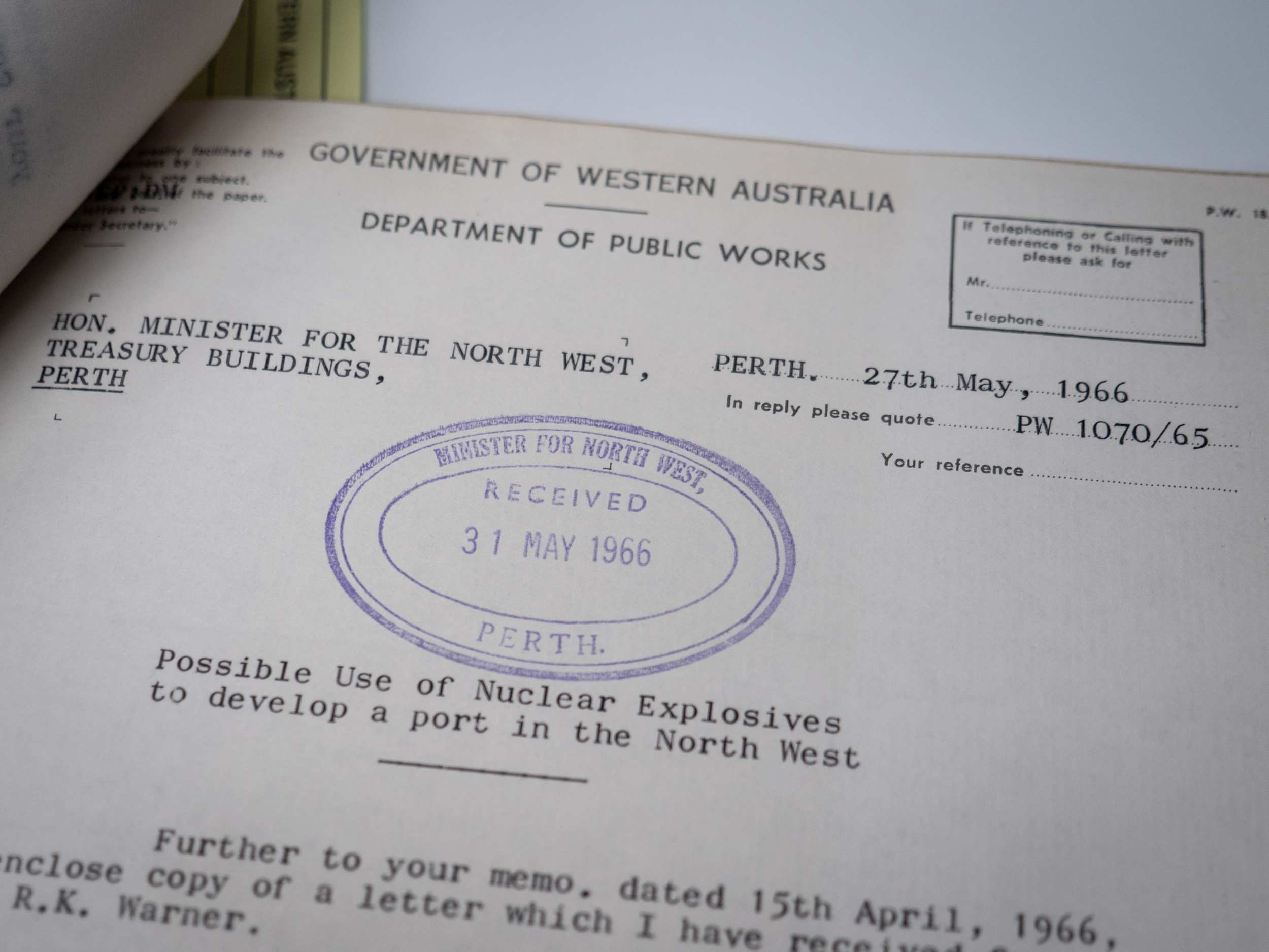 Operation Plowshare pushed for a civilian use for atomic bombs in the ...