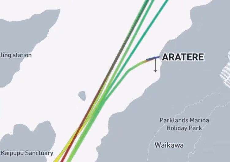 New Zealand's Aratere ferry runs aground in late-night accident, crew ...