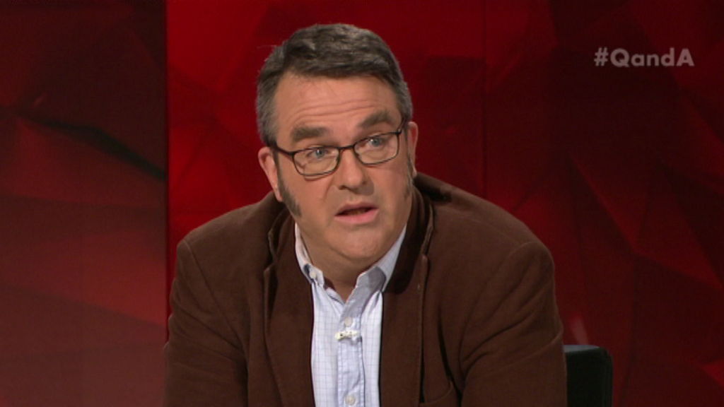 Dr David Caldicott on QandA - ABC News