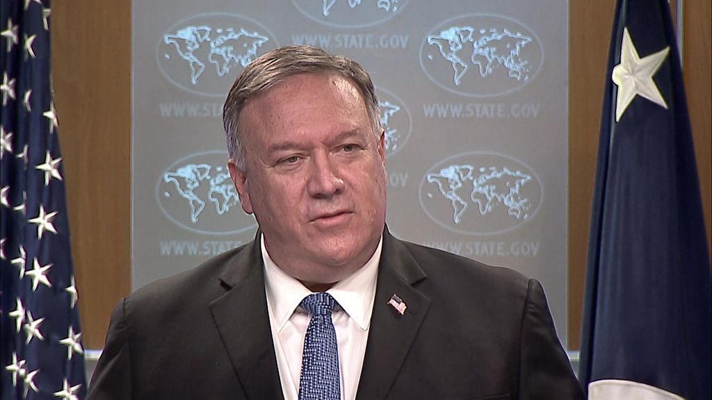 Pompeo jokes as Trump refuses to concede - World News with Matt Bevan ...