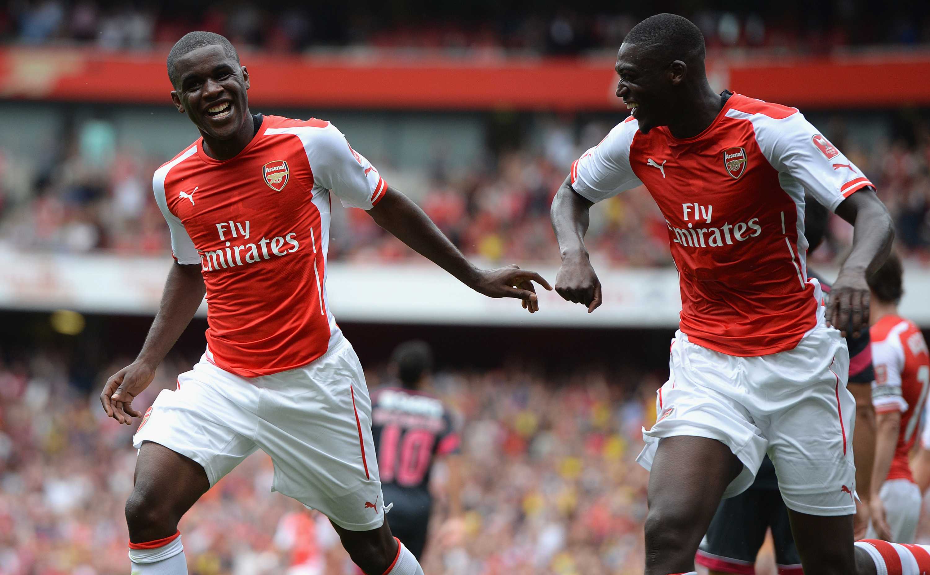 Yaya Sanogo scores four goals for Arsenal in Emirates Cup friendly ...