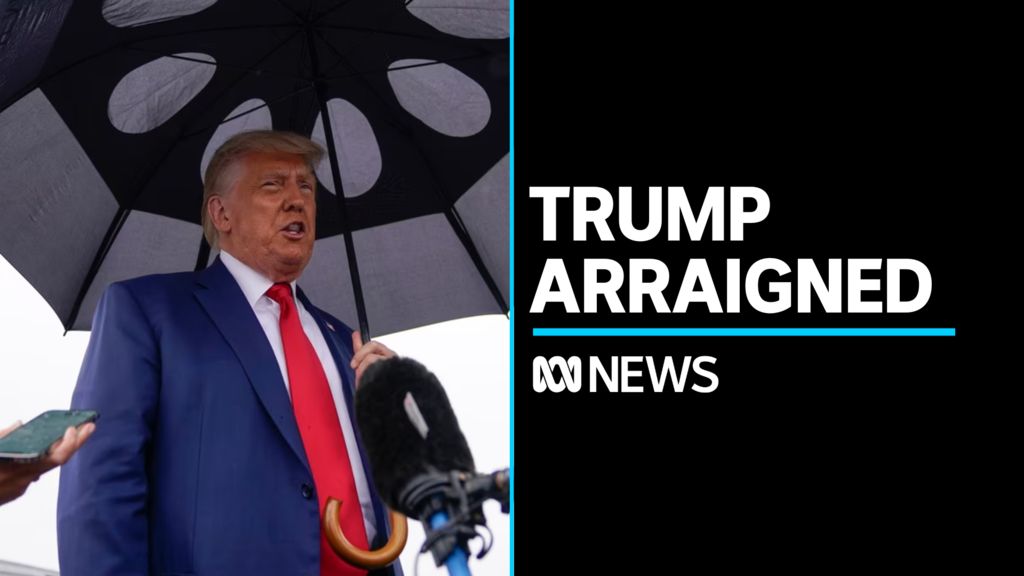 Trump pleads not guilty to 2020 election interference charges - ABC News