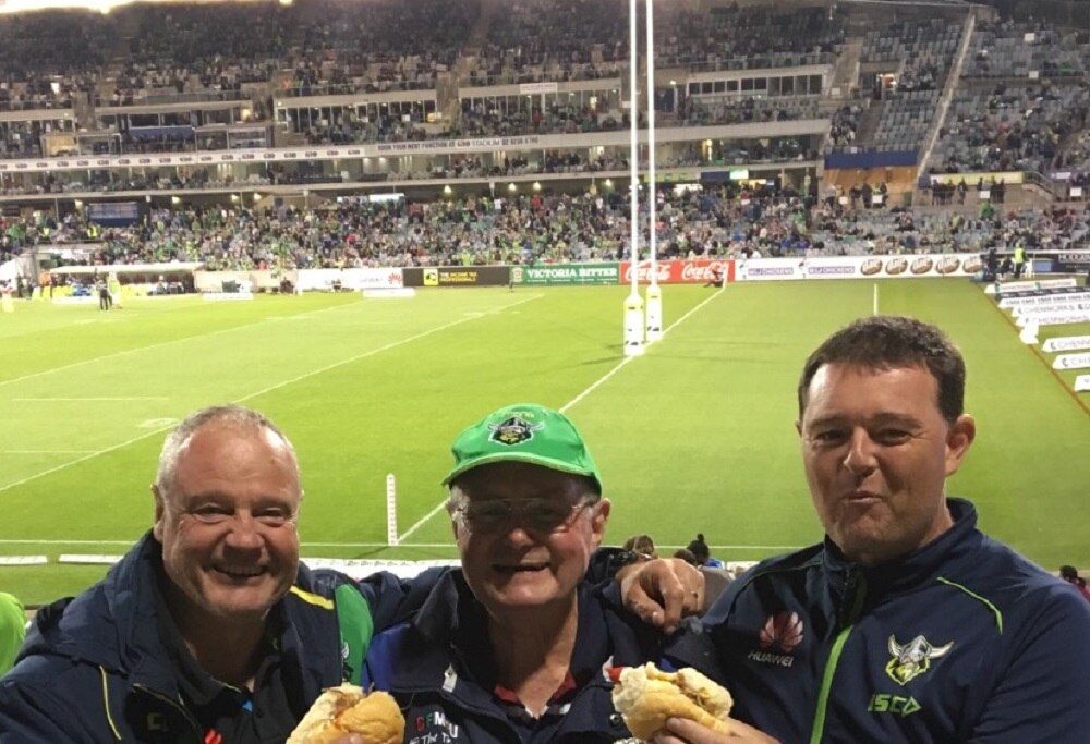 Matt Cleary converts his Canberra Raiders book from a try after ...