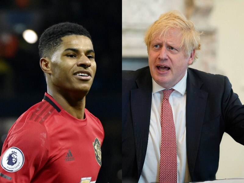 Manchester United's Marcus Rashford campaign makes British Prime ...
