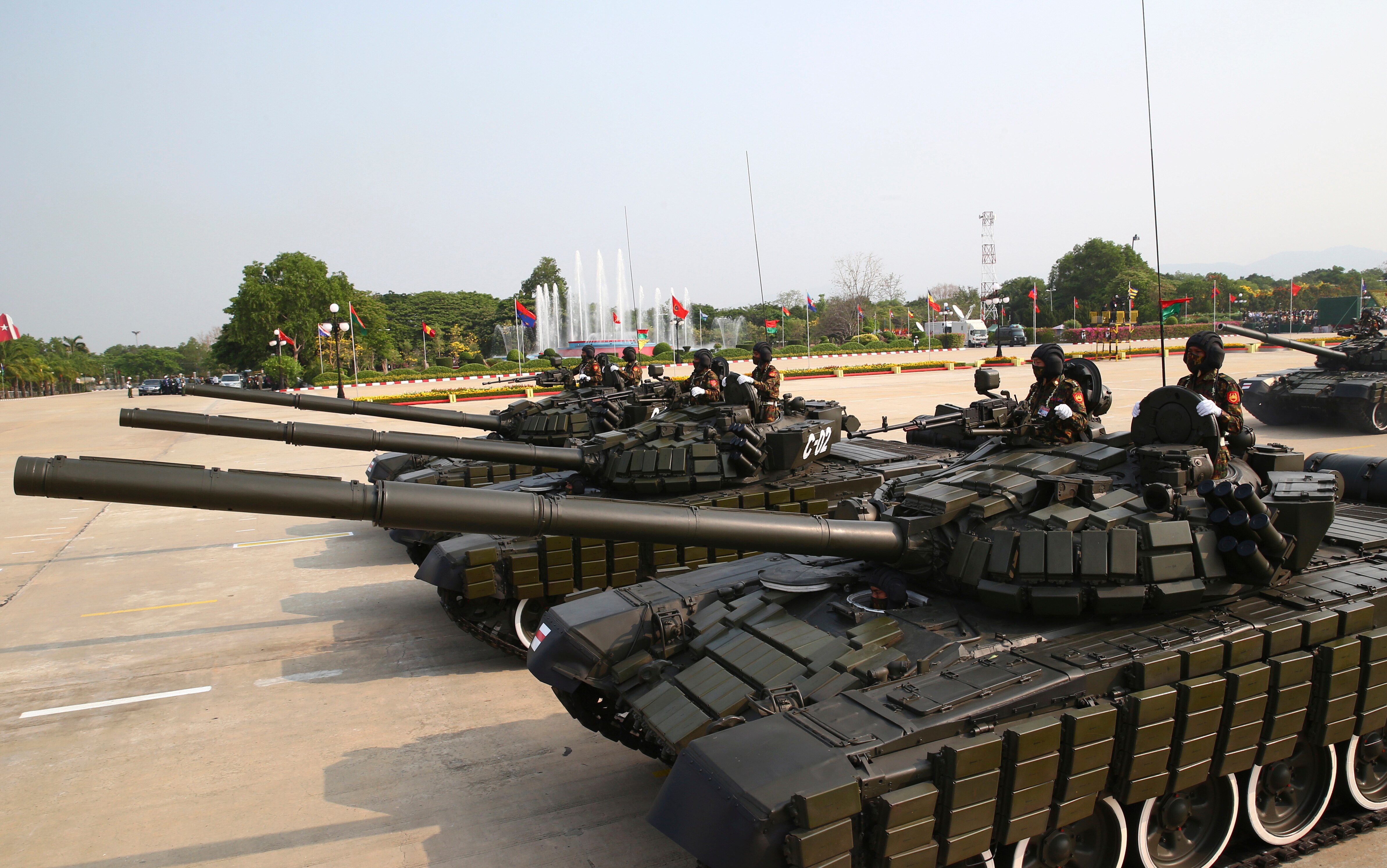 Myanmar leader vows to 'annihilate' opponents of army rule, more than a ...