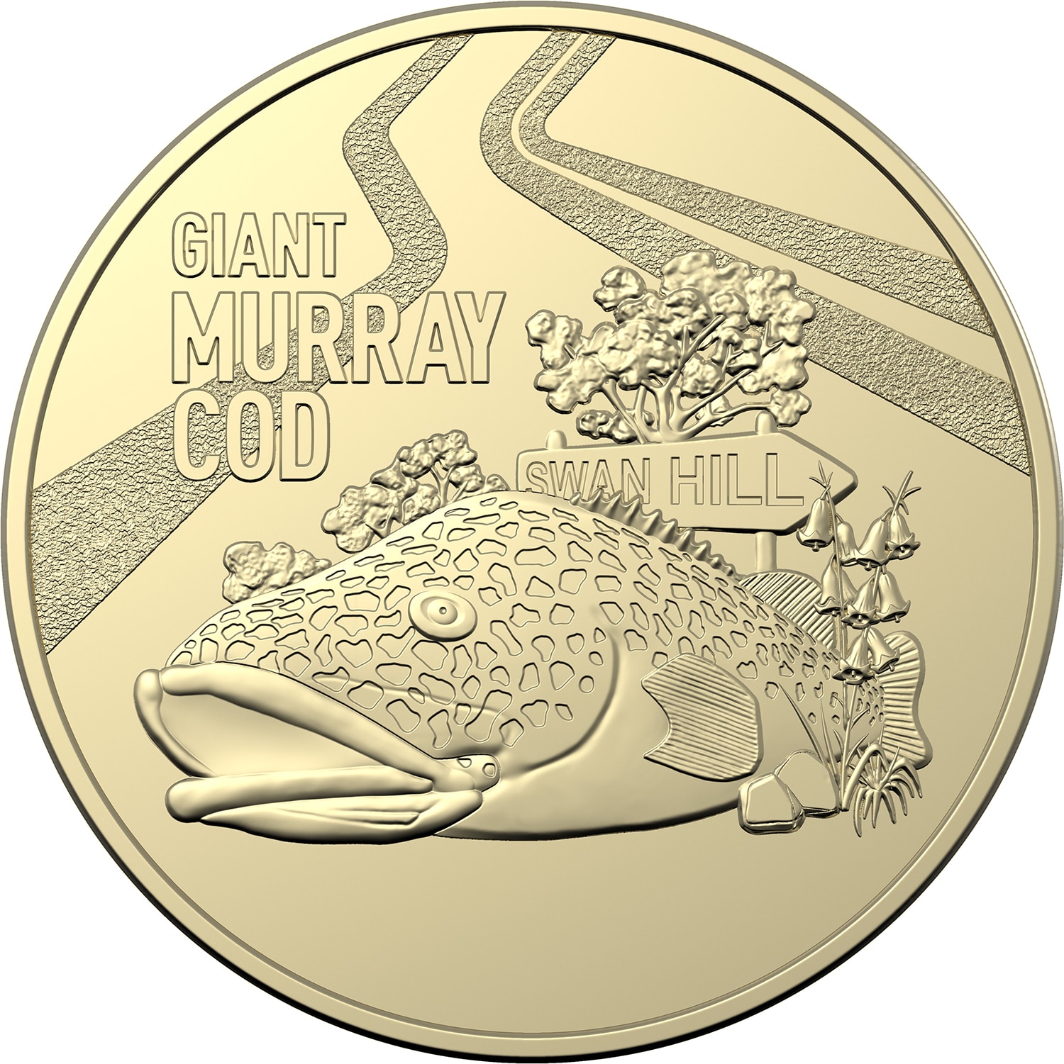 Swan Hill's Giant Murray Cod now featured on an Australia Post ...