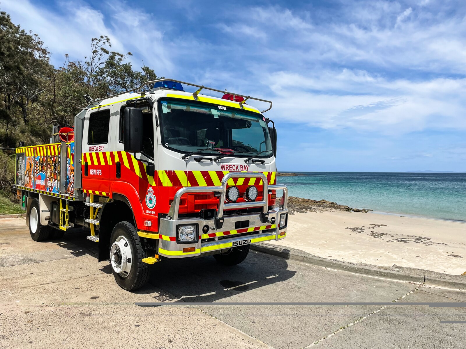 Indigenous community of Wreck Bay celebrates identity branding on fire ...
