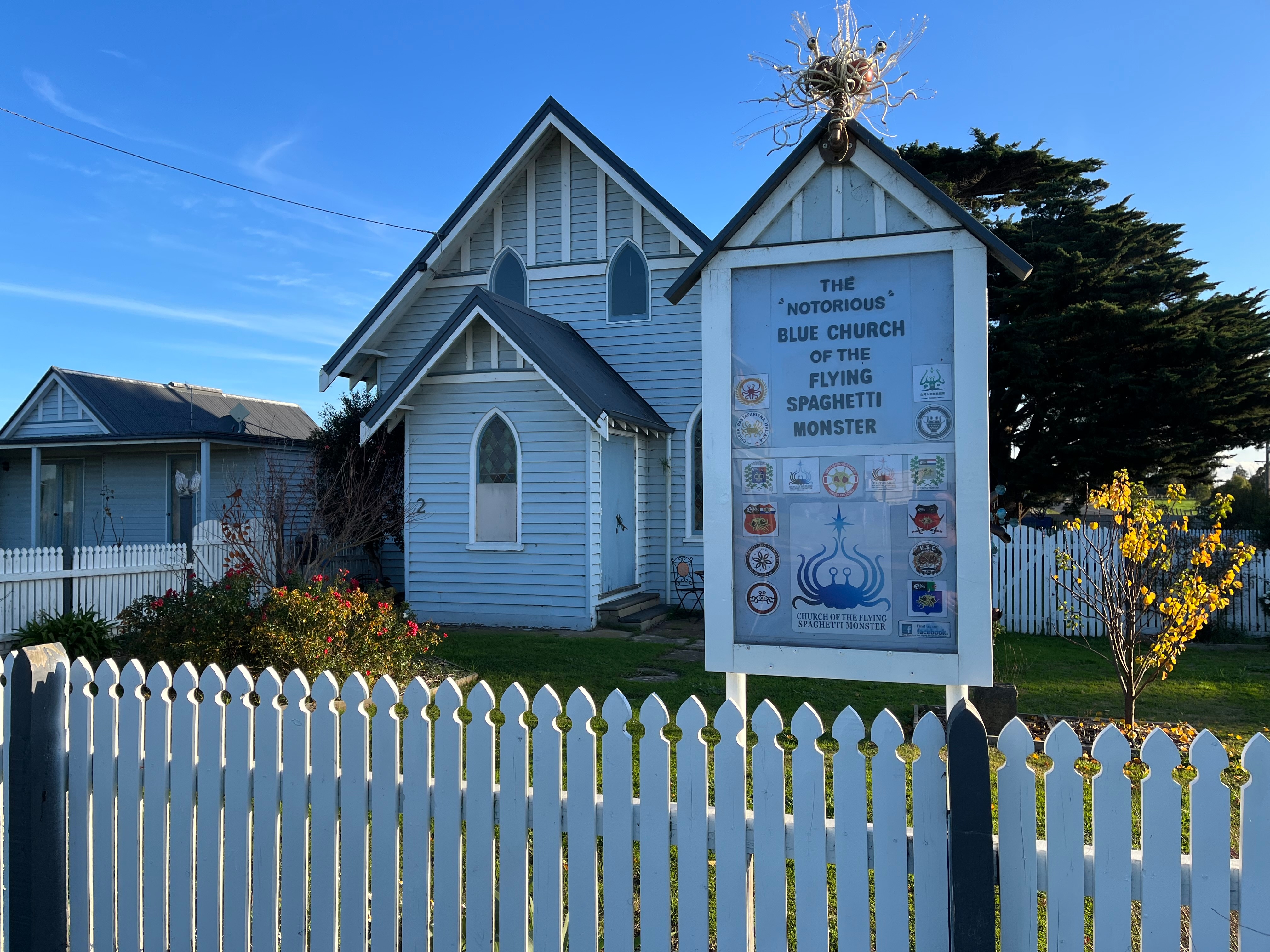 Australia's only Church of the Flying Spaghetti Monster brings visitors ...