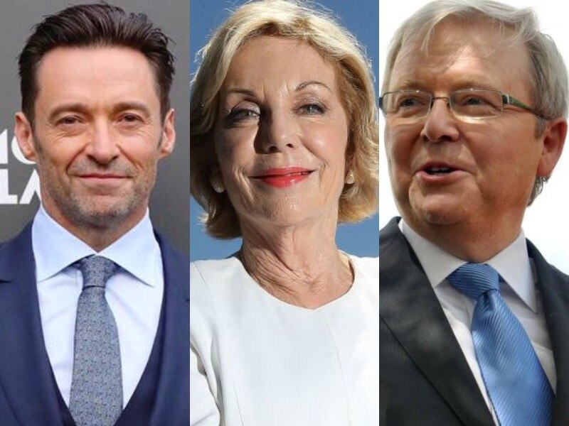 Hugh Jackman, Kevin Rudd and Ita Buttrose recognised in Queen's ...