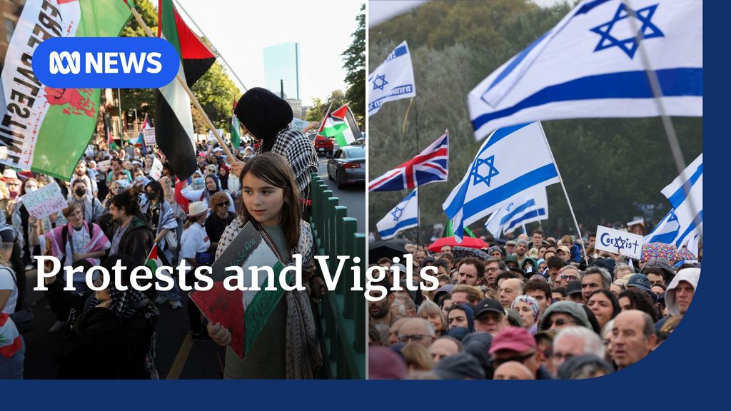 Thousands gather in major cities across the globe to mark one year ...