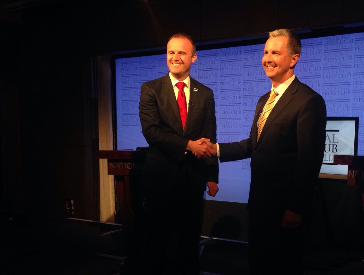 ACT election: Fireworks at Leaders' Debate as Andrew Barr, Jeremy ...