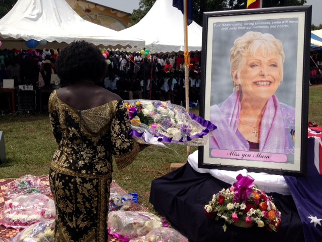 Ugandans honour Australian aid worker Irene Gleeson, who died of cancer ...