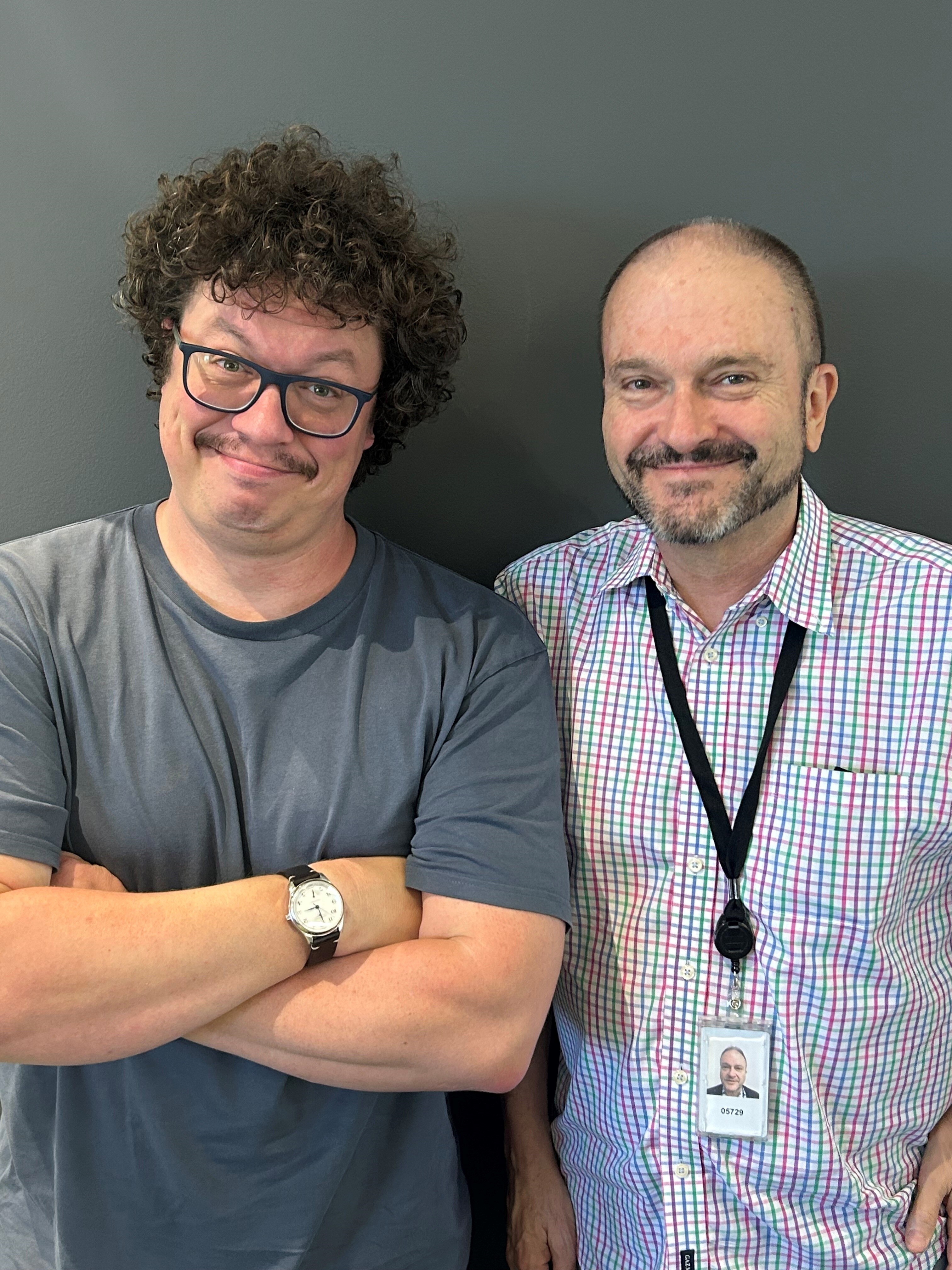 ABC Radio Adelaide presenters return to work with whiskers - ABC listen