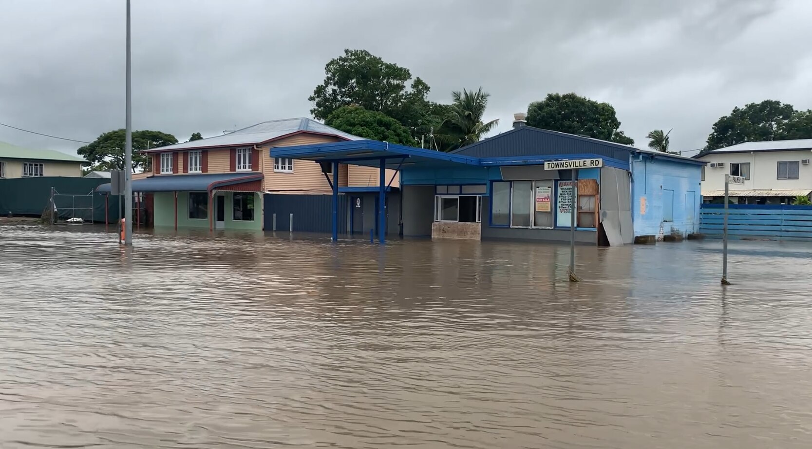 Flooding in Ingham last week. - ABC News