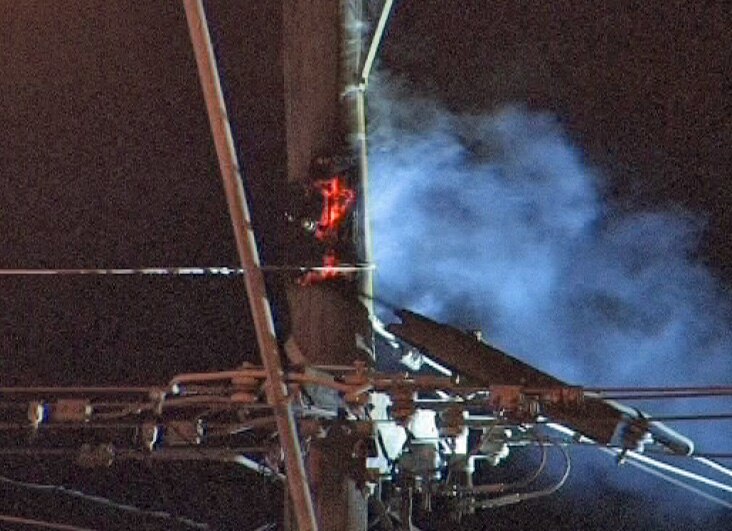 Thousands affected by pole fires - ABC News