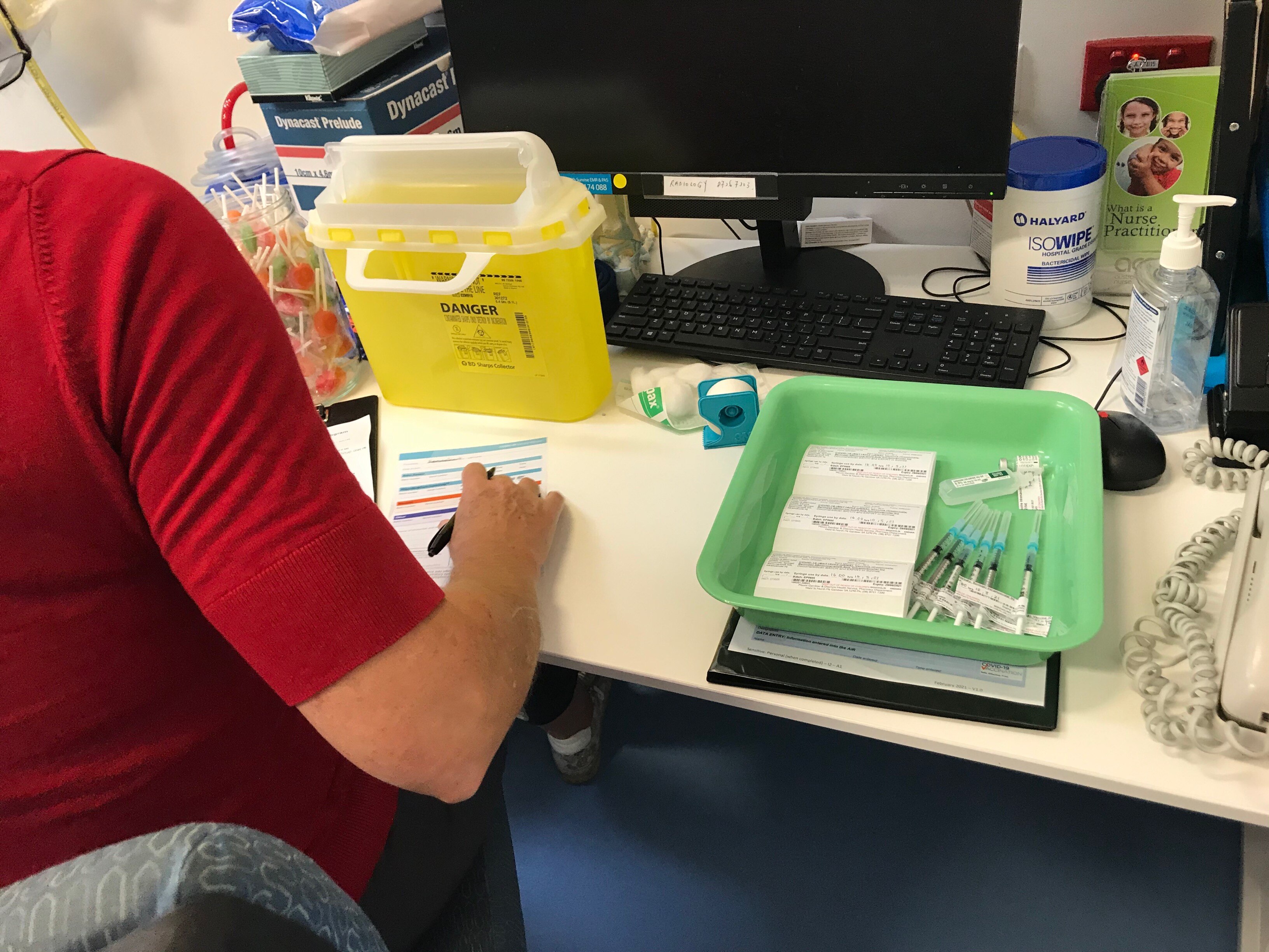 Border worker becomes the first Limestone Coast resident to receive ...