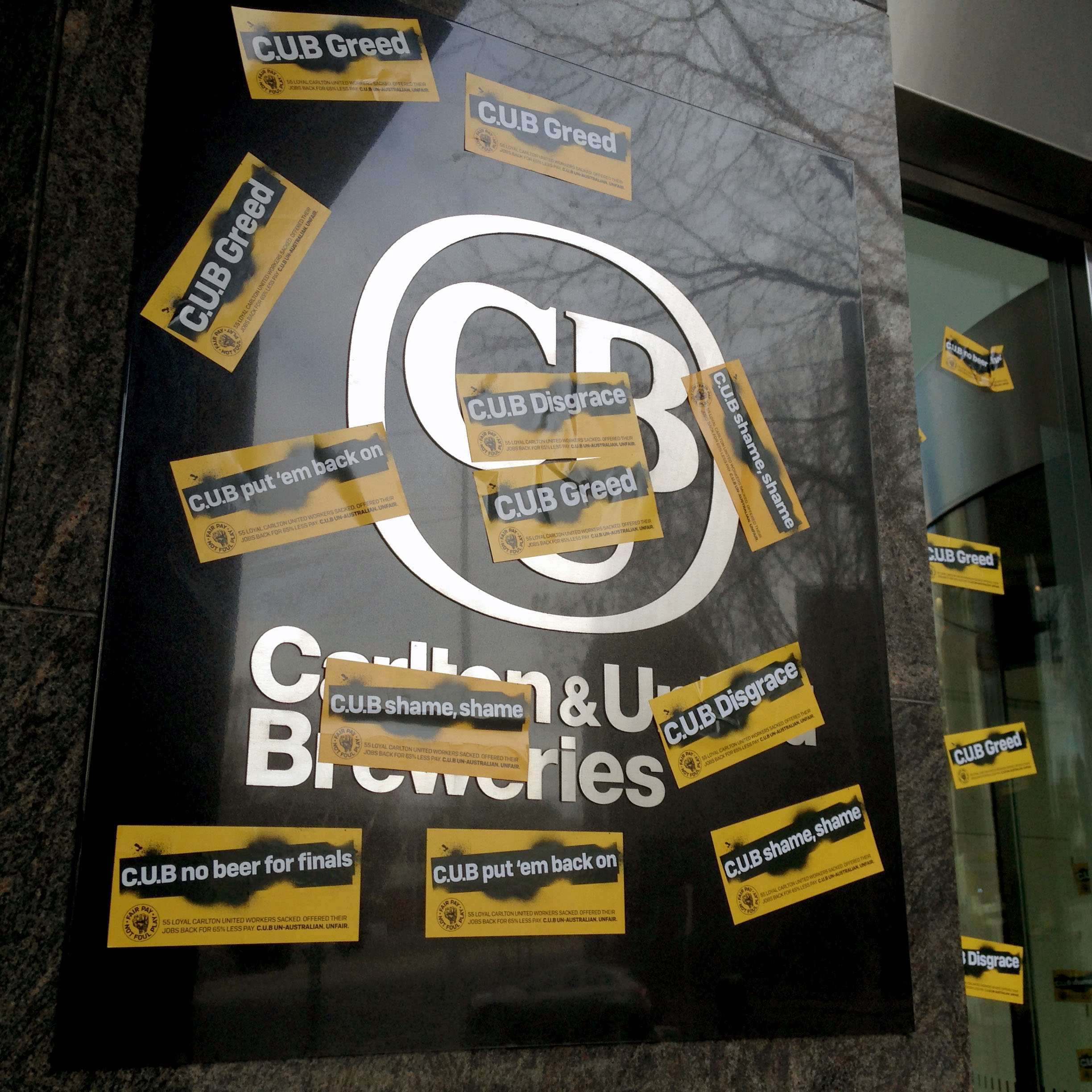 Labour hire firm involved in Carlton and United Brewery dispute ...