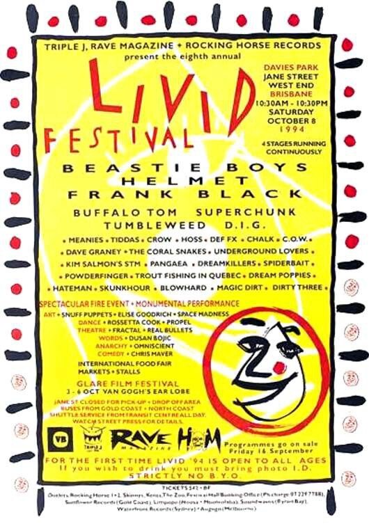 The music and mayhem of Livid 1994 - Double J