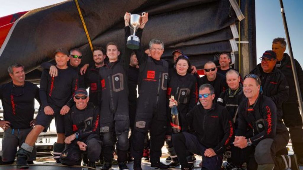 Comanche wins line honours in 75th Sydney to Hobart yacht race - ABC News