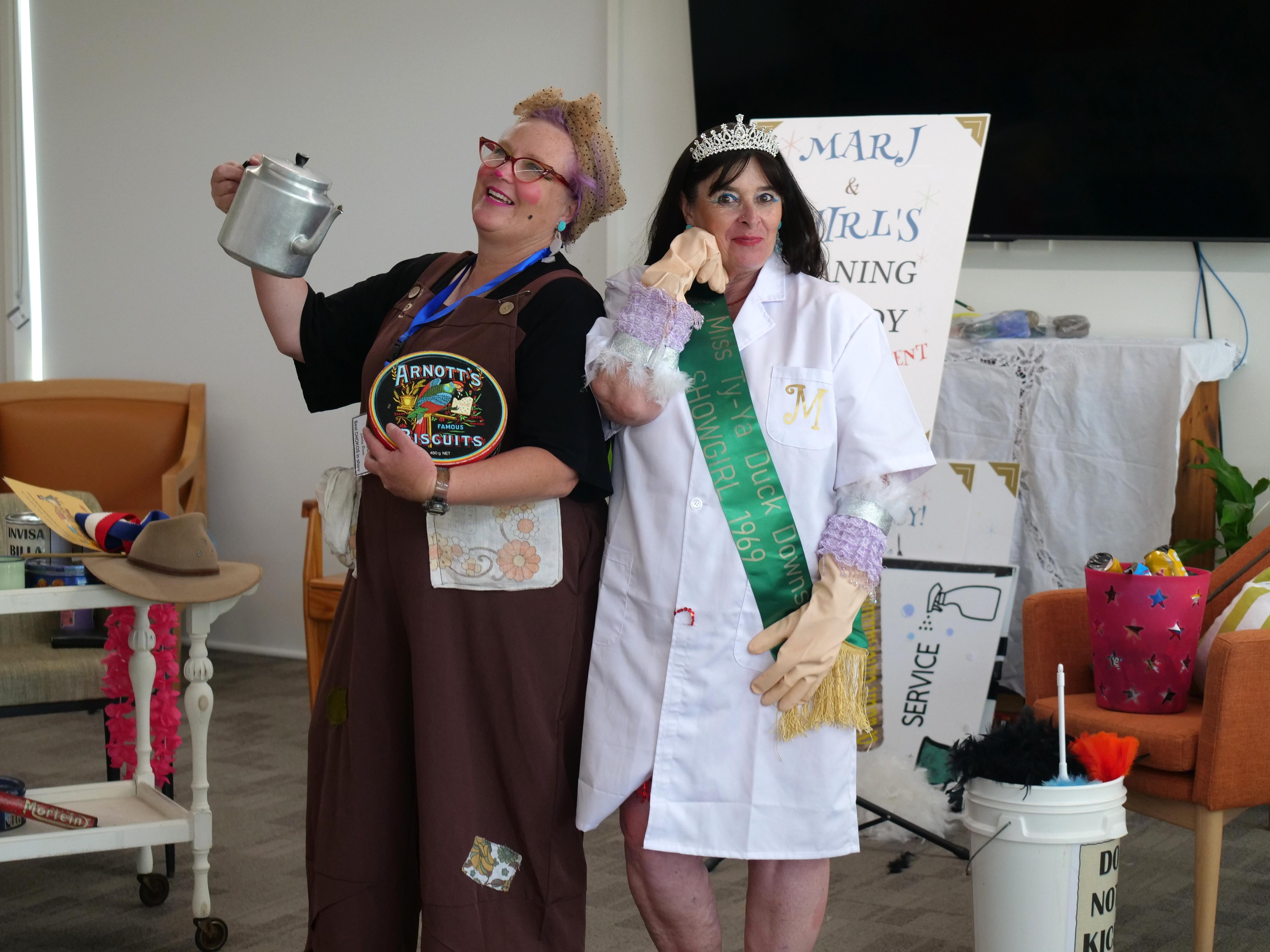 Two Teabags bringing joy and connection to aged-care residents - ABC News