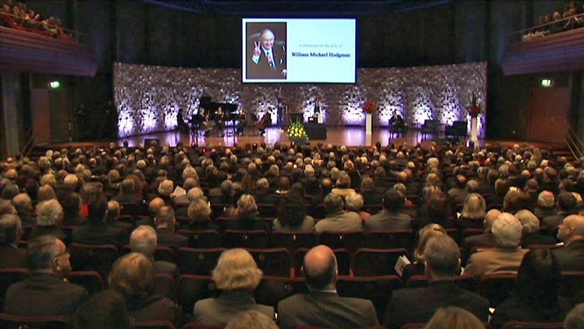 An 'inspiring life': Liberal Michael Hodgman remembered at state ...