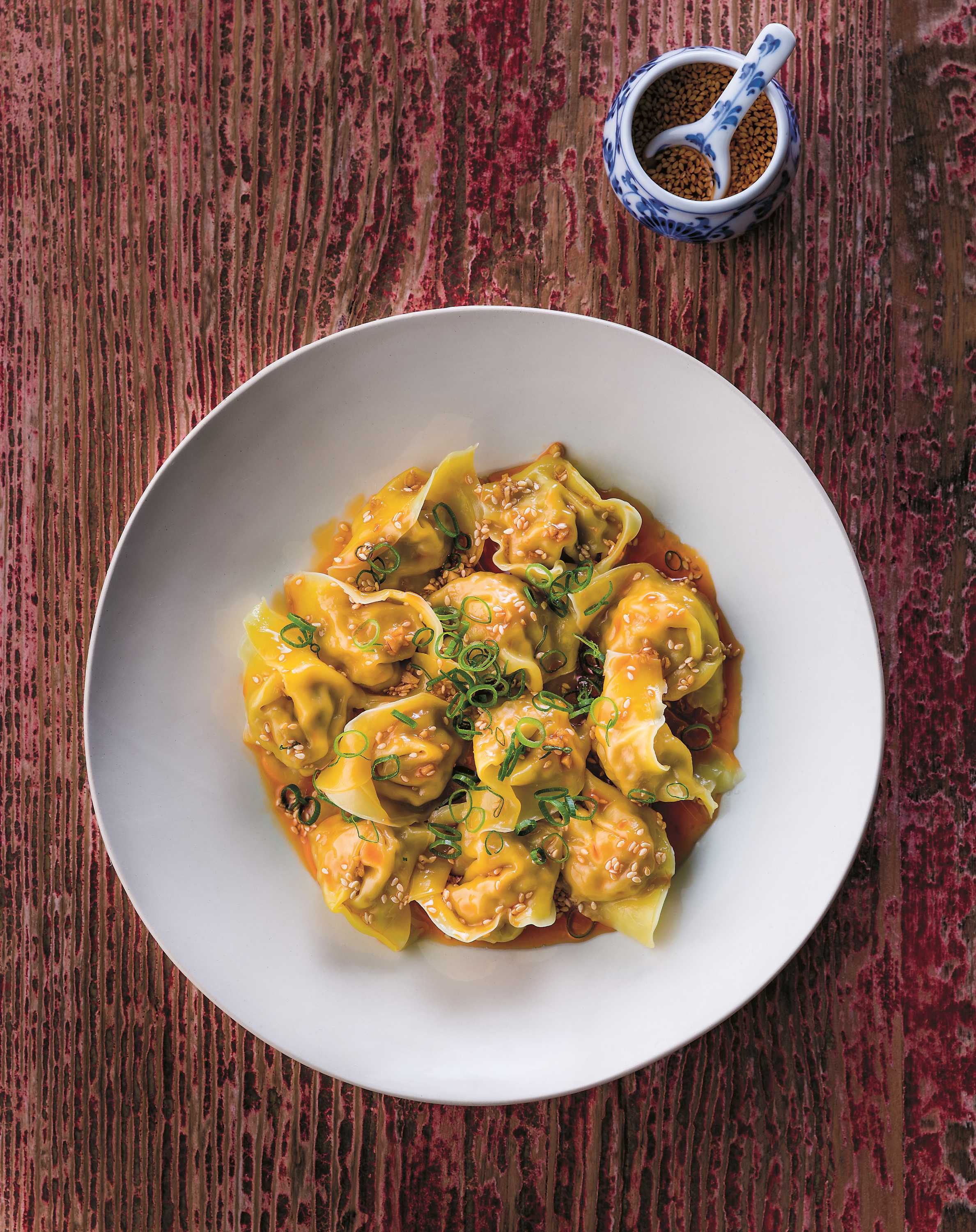 Recipe: Wontons with red chilli oil - ABC News