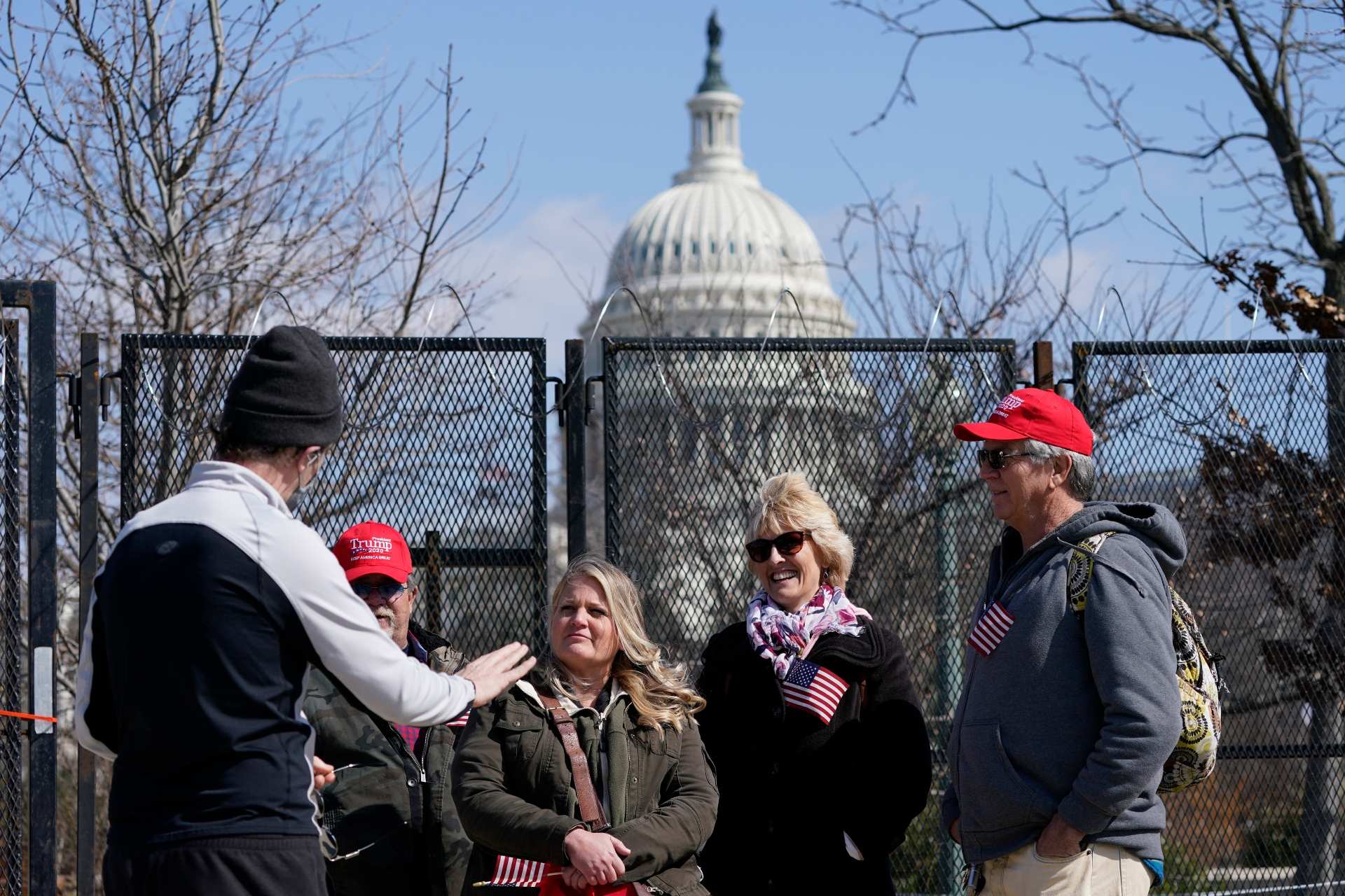 US Capitol calm amid high security as supporters of Donald Trump hope ...