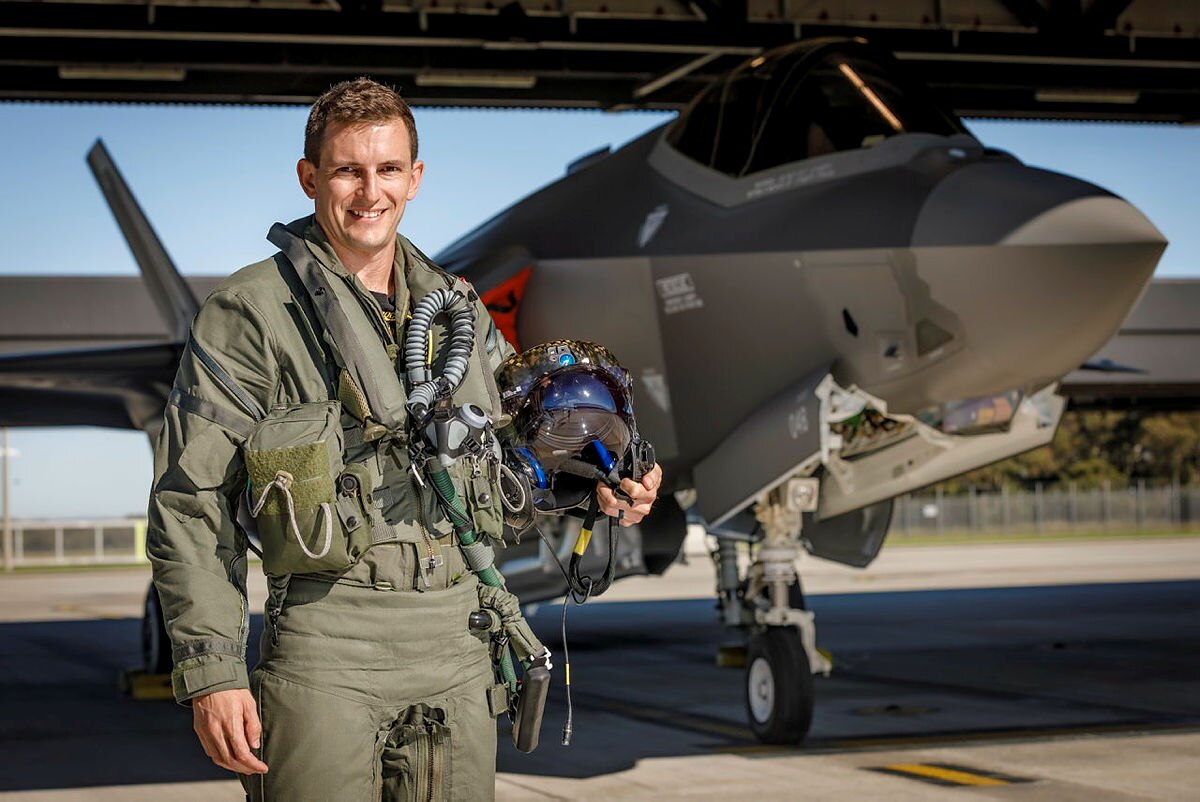 RAAF F-35 pilot says 'there's no time for fear' as he…