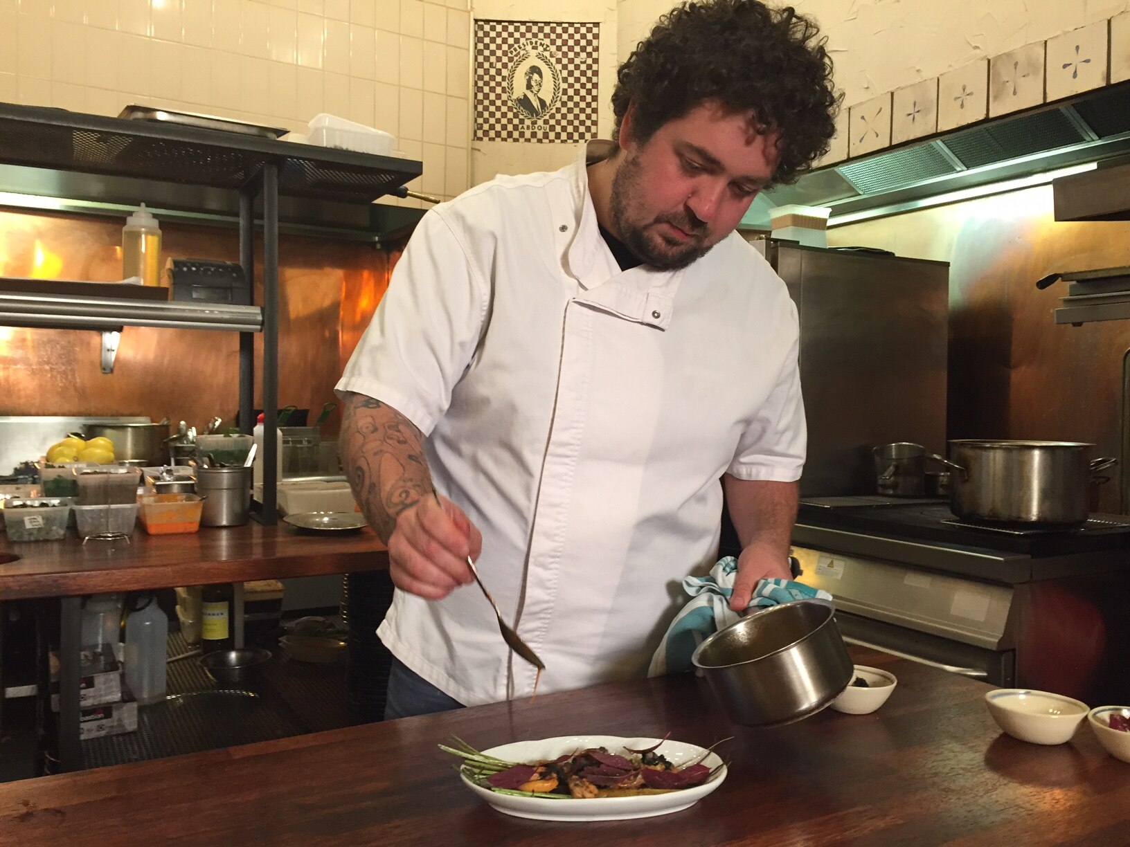 Africola chef's surprise call to Jo Laverty sharing delicious potato ...