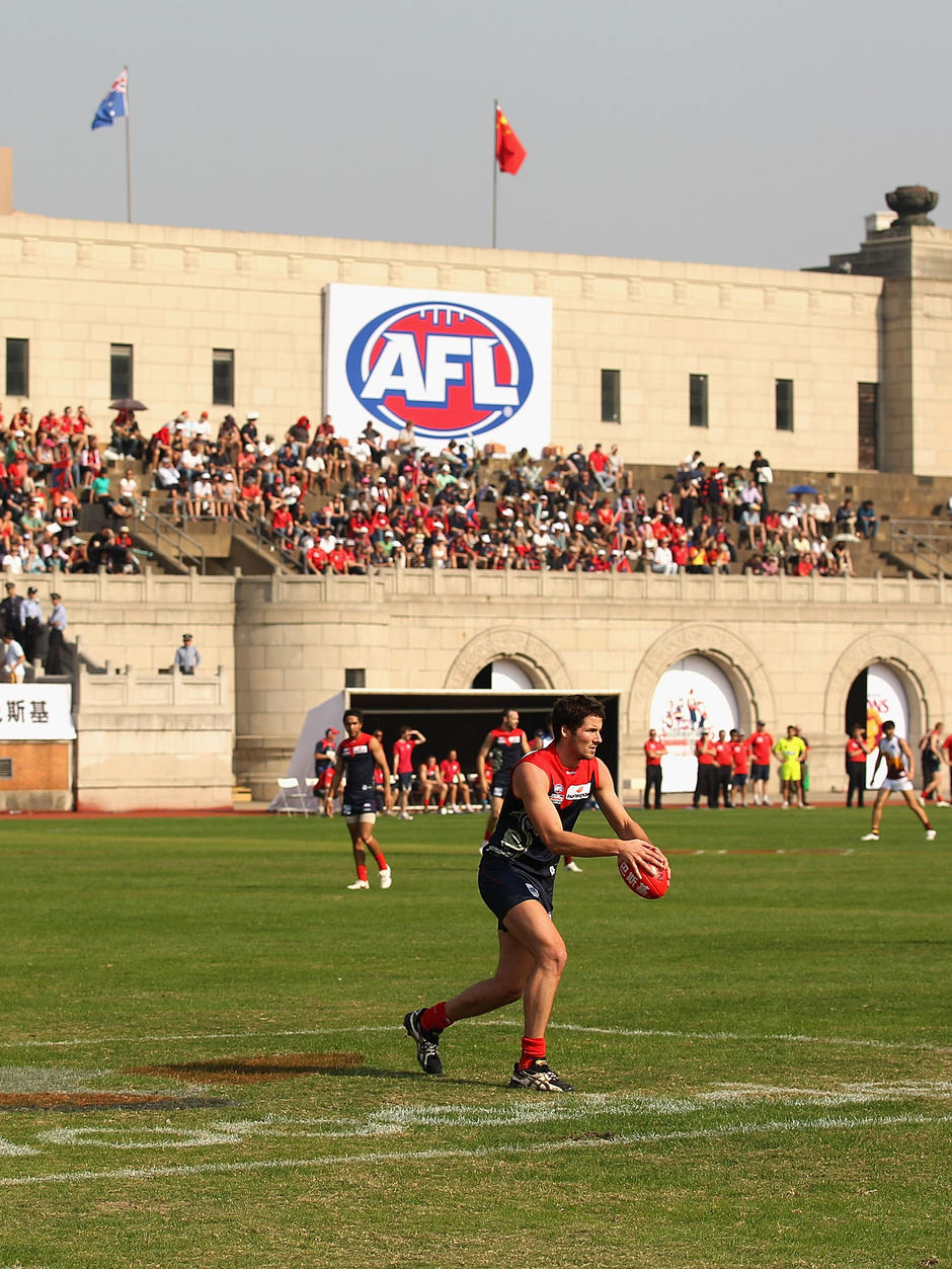 Australian sporting codes unite to crack the Chinese market - ABC listen