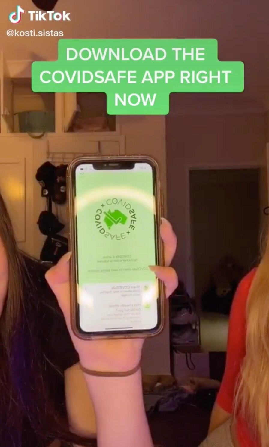Tik Tok influencers paid to promote COVIDSafe app falsely claim it ...