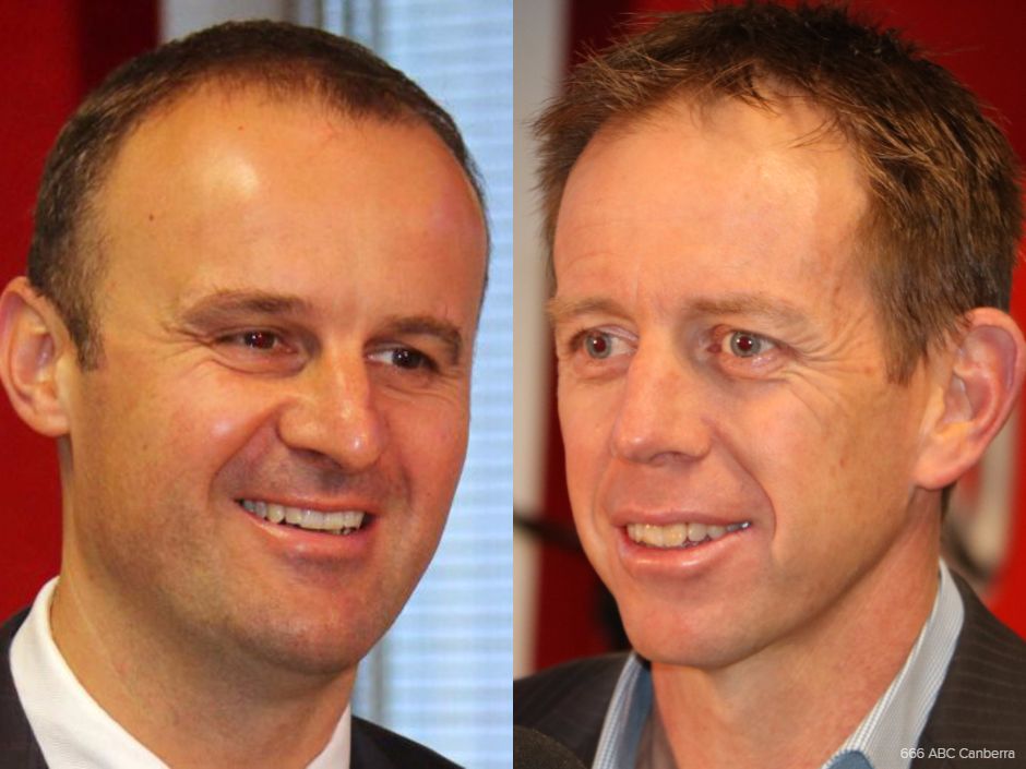 ACT election wrap up: Chief Minister Andrew Barr and Greens MLA Shane ...