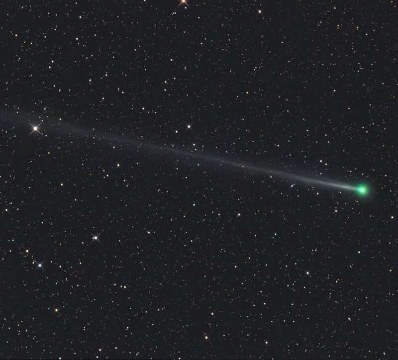 Green Comet 45P and a rare winking star lead February's sky line up ...