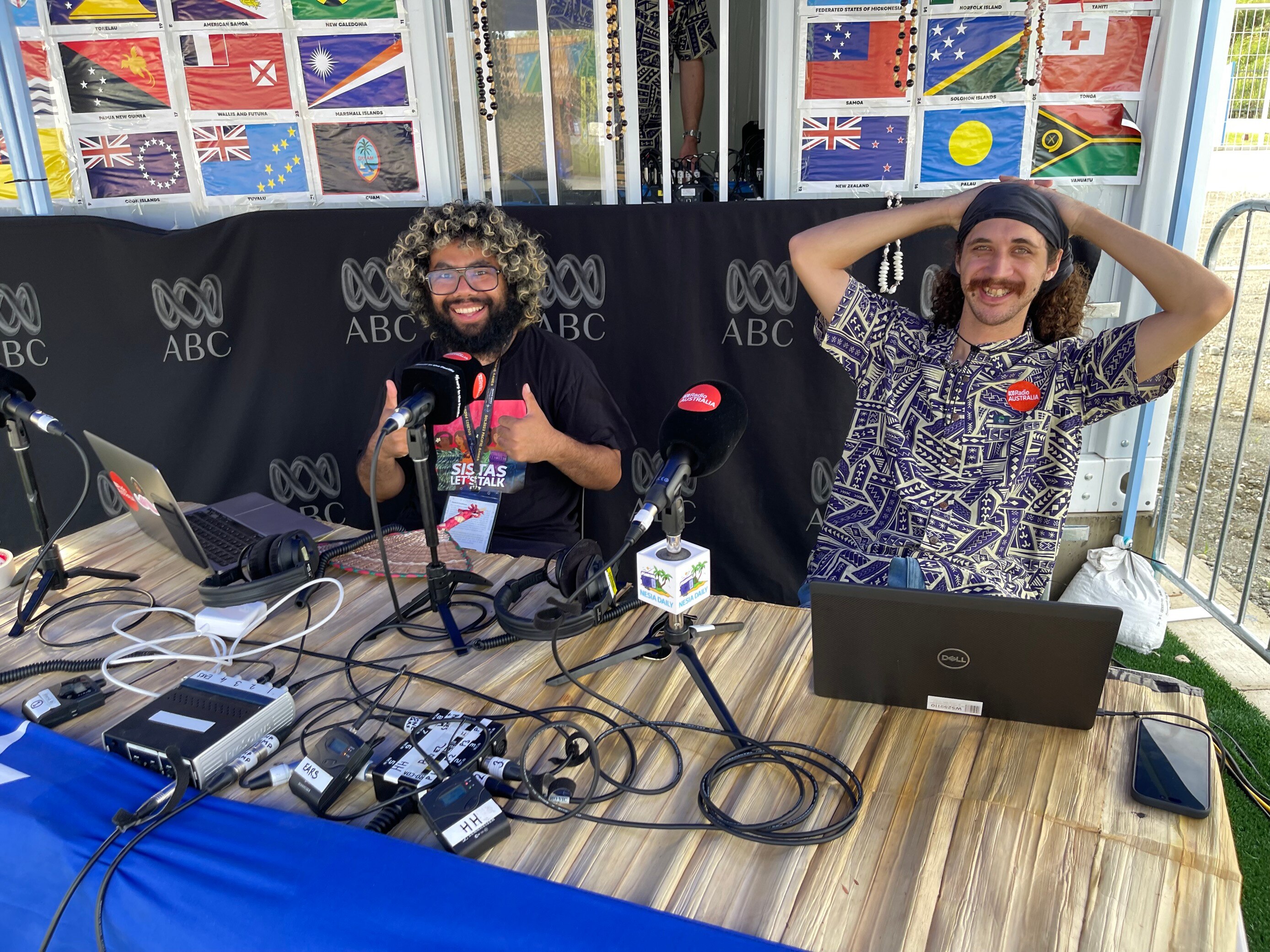 Join us for our first broadcast from the Pacific Games in Honiara ...