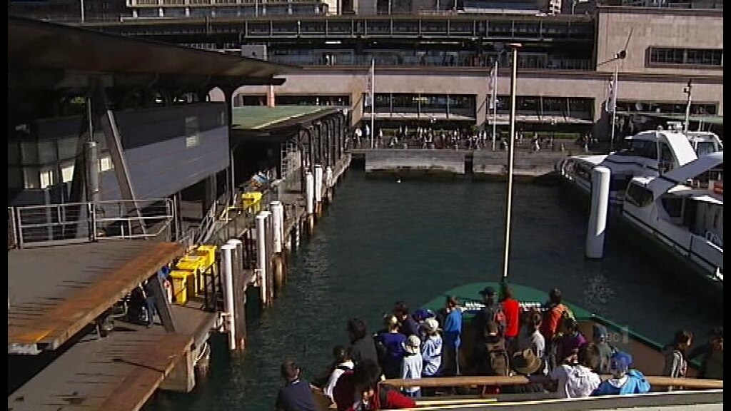 Crowded ferries leave commuters behind - ABC News