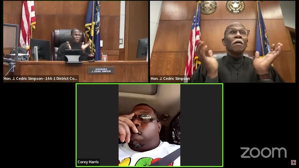 Suspended driver joins US court hearing while driving - ABC News