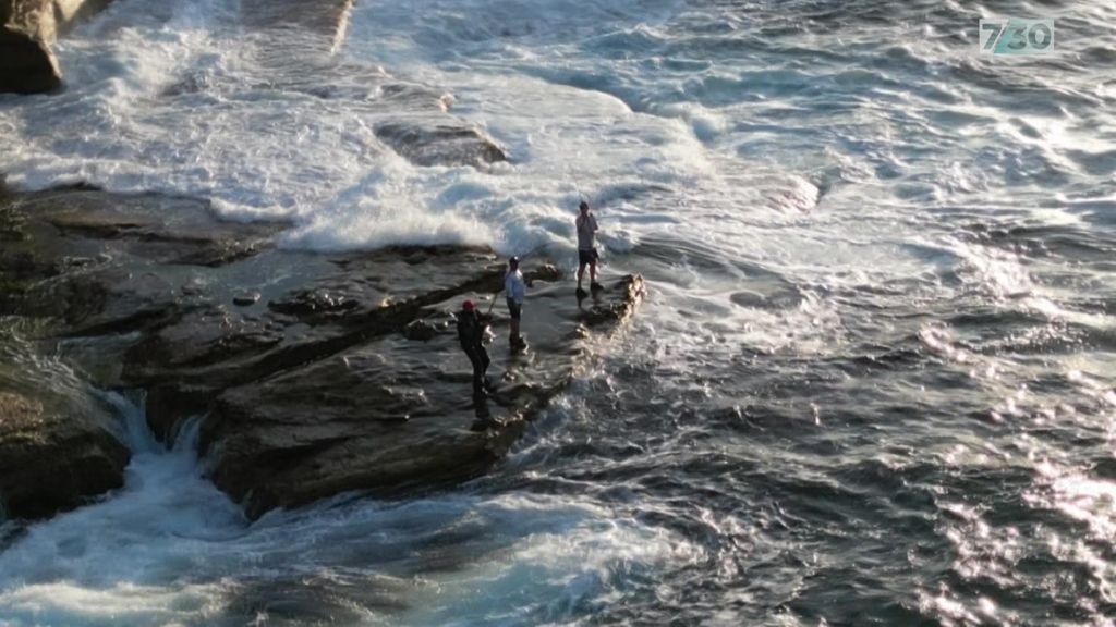 Young mother warns of the dangers of rock fishing after losing husband ...