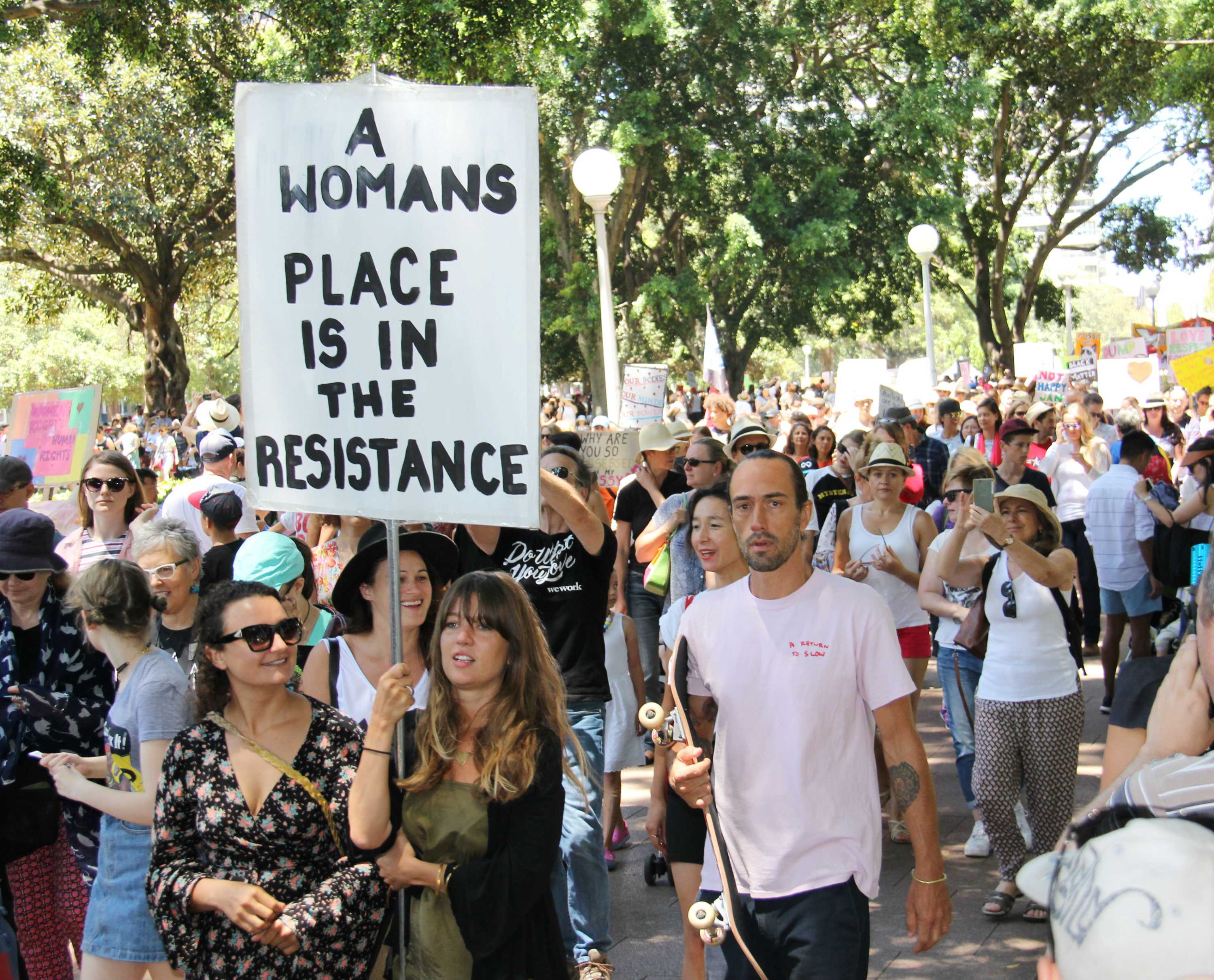 Thousands march in Sydney highlighting women's rights and equality ...