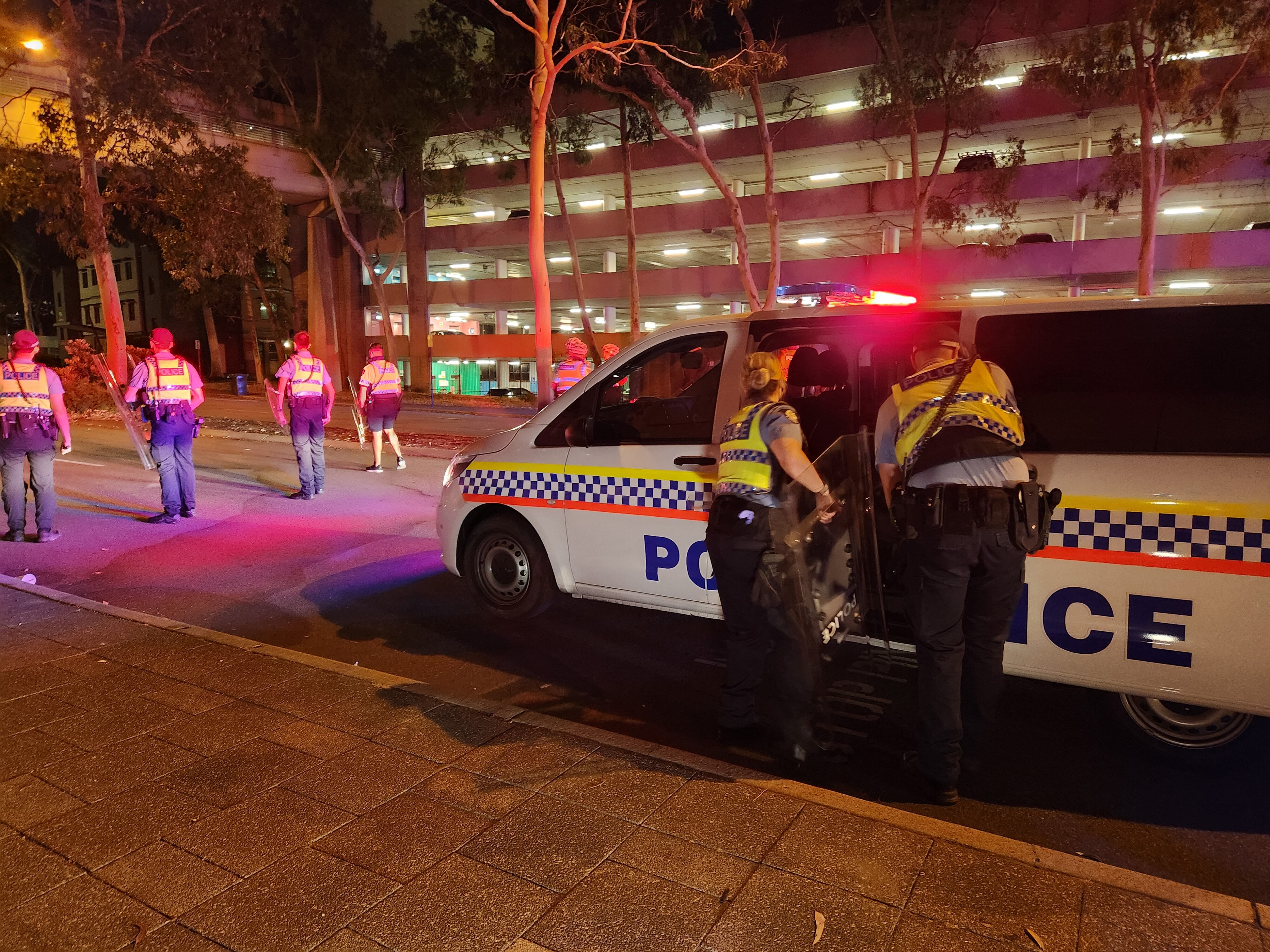 Australia Day comes to violent end as Perth riots see police pelted ...