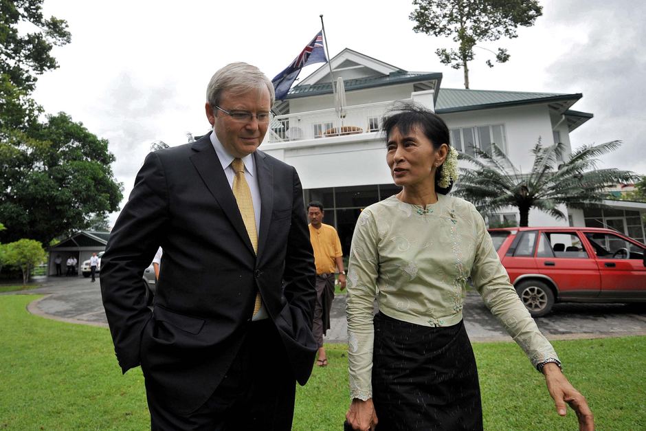 Rudd's bold advance into Burma - ABC News
