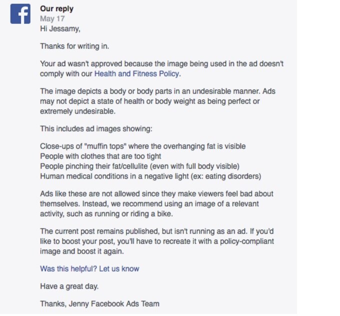 Should Facebook decide what types of bodies we see on our feeds? - triple j