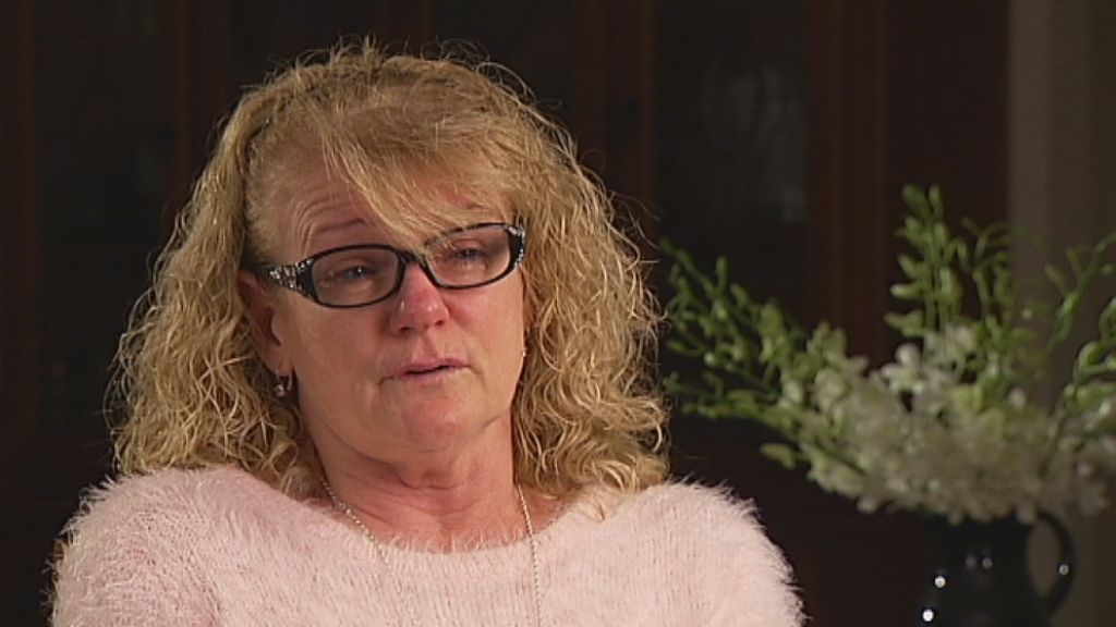 Karen Nettleton describes seeing the pictures of her grandson holding a ...