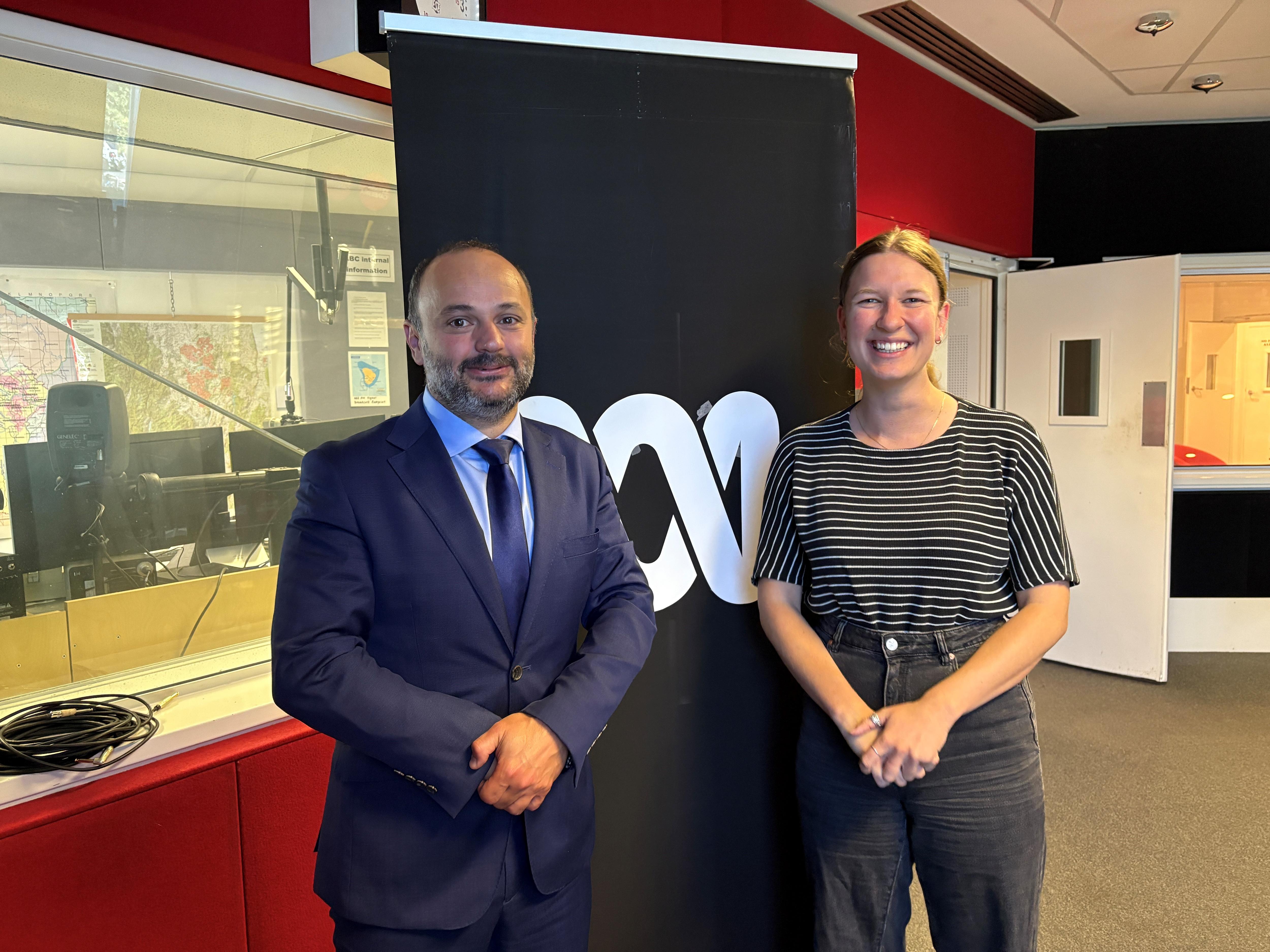 Talking Ukraine with a diplomat who came to Canberra following postings ...