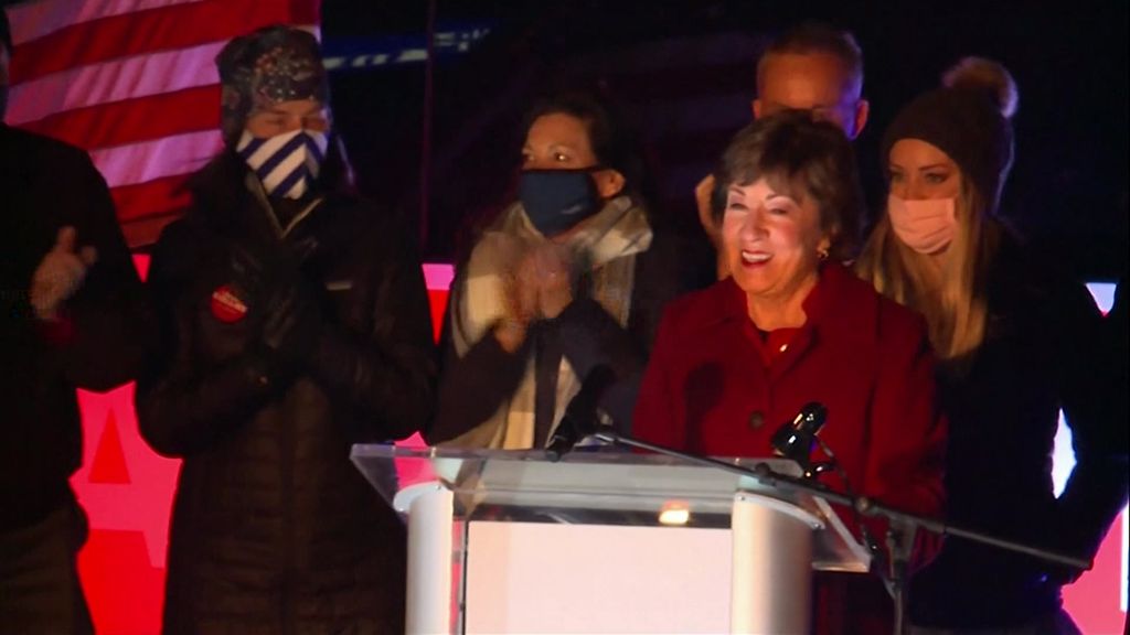 Senator Collins spoke before the votes had finished being counted - ABC ...